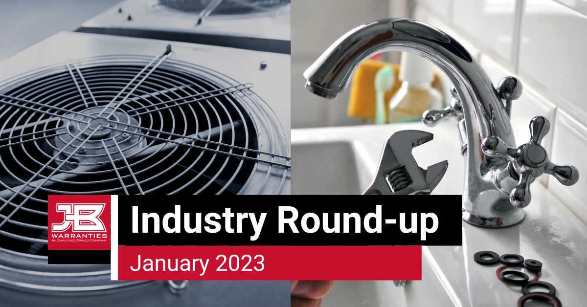 January Plumbing and HVAC Industry Round-Up