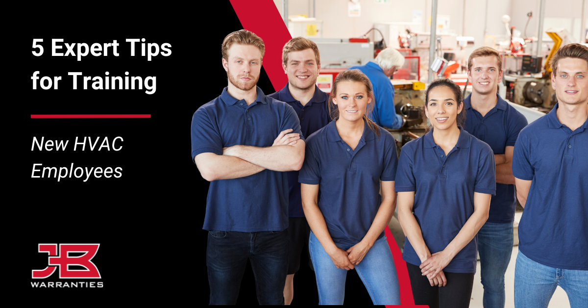 5 Expert Tips for Training New HVAC Employees
