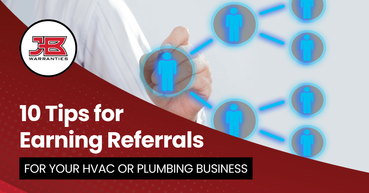 Tips for Earning Plumbing or HVAC Referrals for Your Business