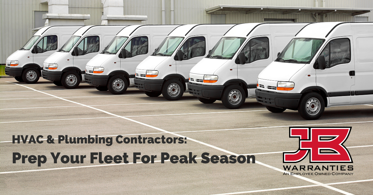Preparing Your HVAC and Plumbing Fleet for the Peak Season