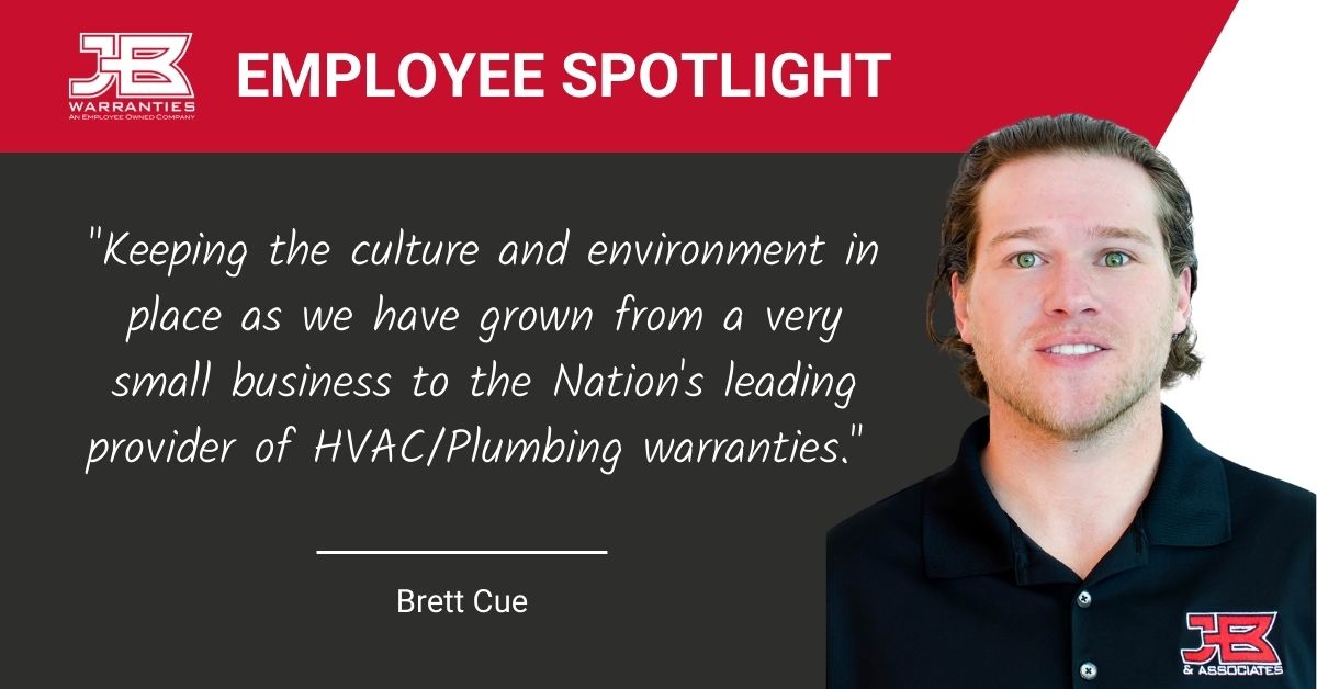 Employee Spotlight - Brett Cue